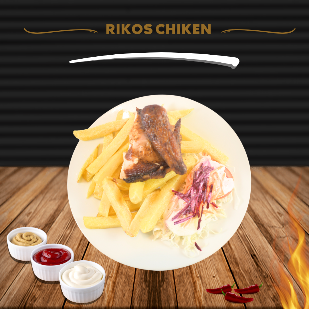 1/8 Pollo a la brasa